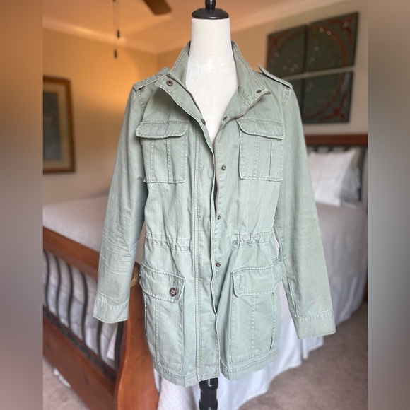 Merona | Jackets & Coats | Merona Utility Jacketgreen | Poshmark